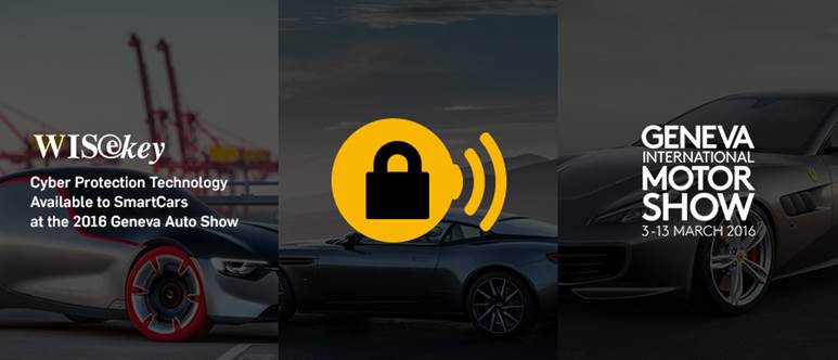 WISeKey Cyber Protection Technology Available to Smart Cars at the ...