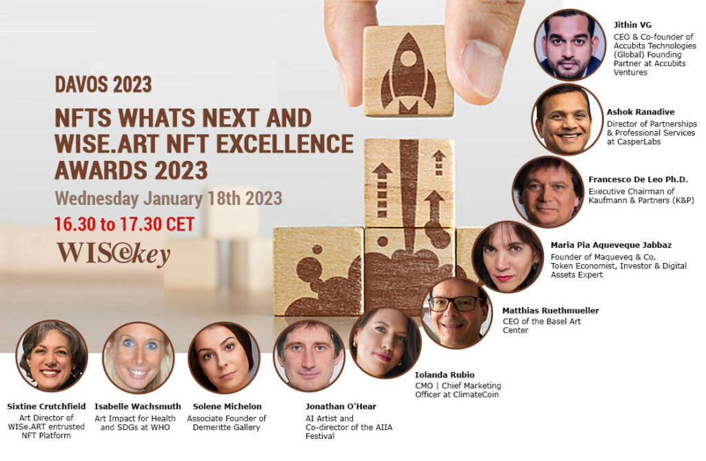 NFTs Whats Next and WISe.Art NFT Excellence Awards 2023 - WISeKey
